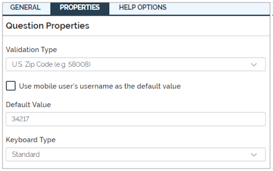 Data Type Free Text